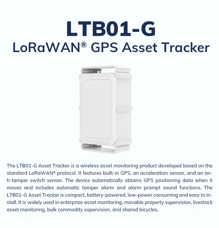 Wholesale Rechargeable Lora GPS Asset Tracker - Realtime Monitoring