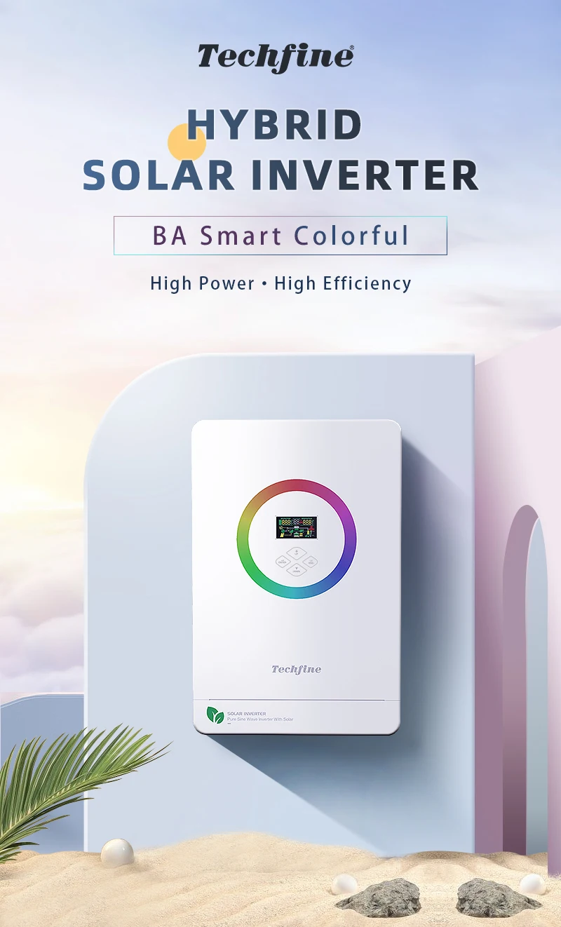 All In One Inverter 5kw 220v Pv Mppt Input 80a Input Current 48v Dc ...