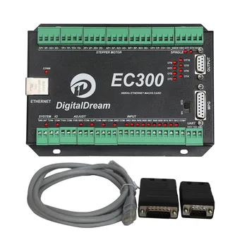 Upgraded Mach3 Ethernet Cnc Controller Ec300 3/4/5/6 Axis Motion Control Card For Cnc Engraving ...
