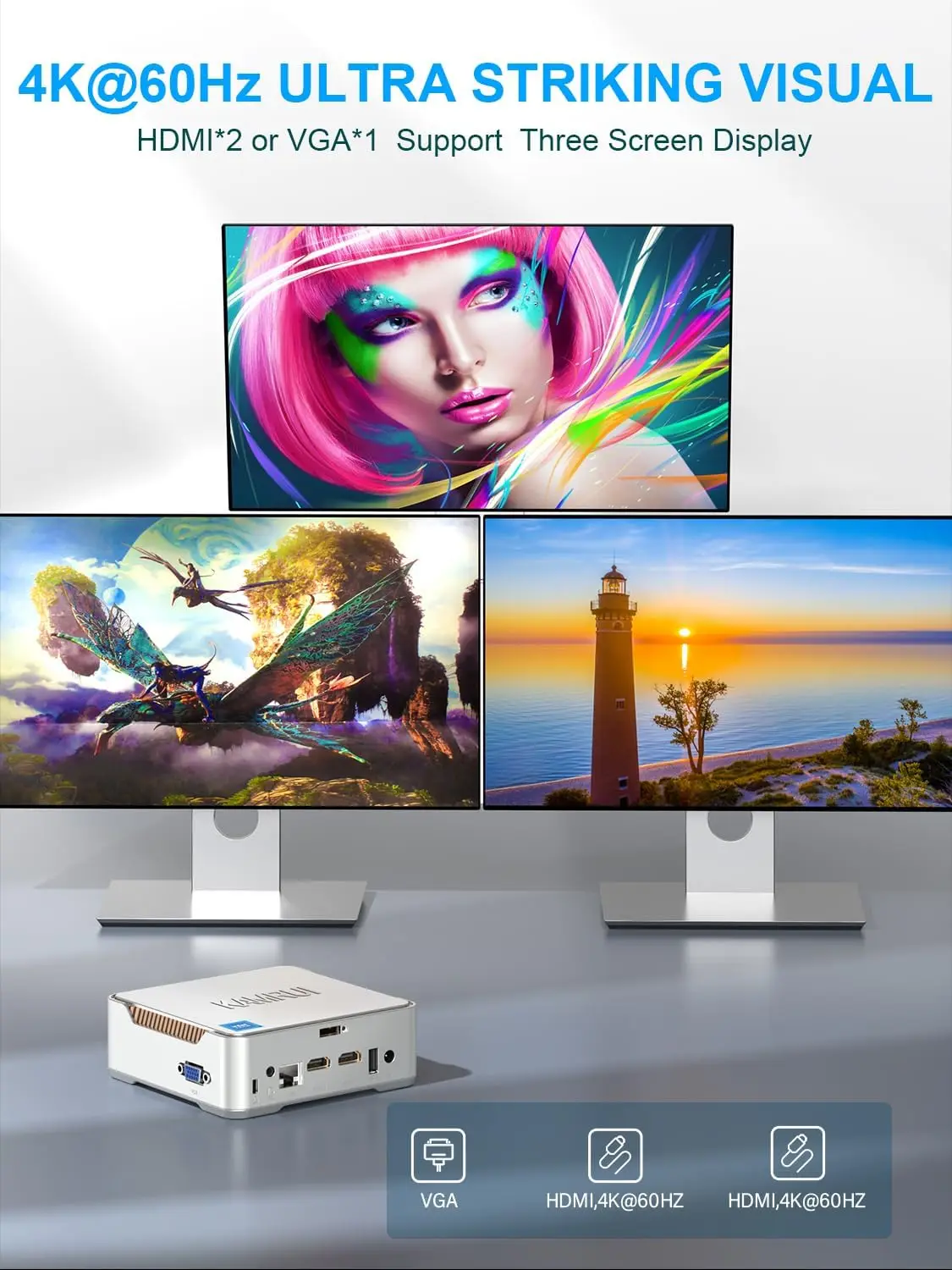 Business Office Mini Pc Gk3-plus Uses The N95 Processor To Display ...