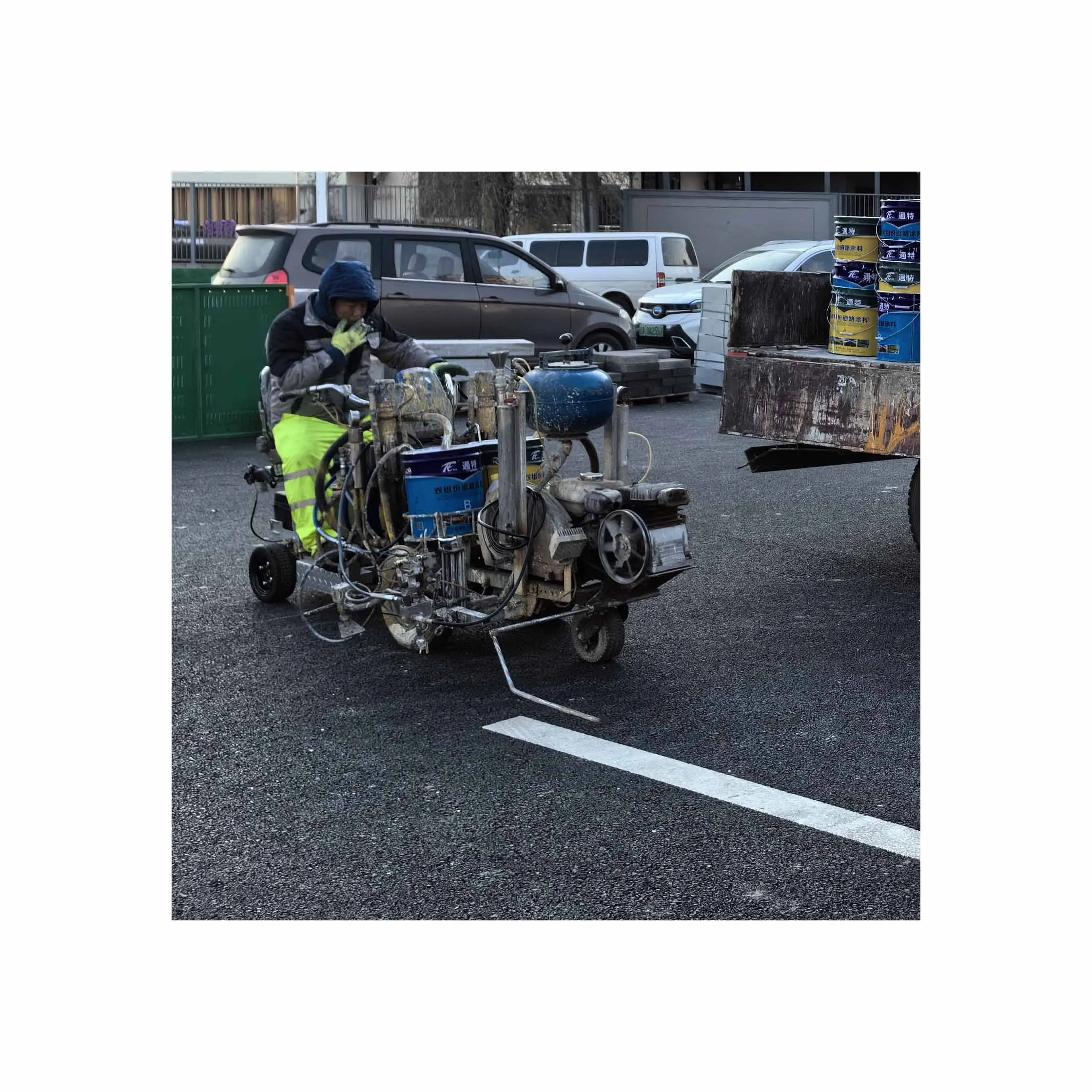 Graco Pump Highway Pavement Airless Linestriper Cold Paint Road ...