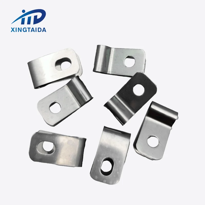 304 Stainless Steel R Type Cable Clips Metal Wedge Crimping Clamp for ...