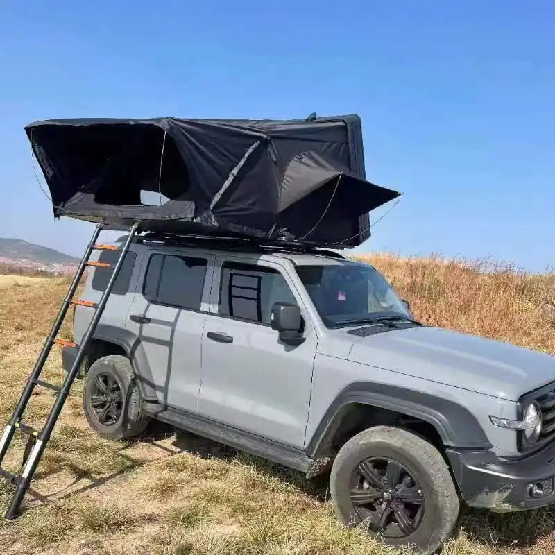 Cheap Car Roof Tent Awning Triangle Car Roof Top Sleeping Tent Aluminum ...