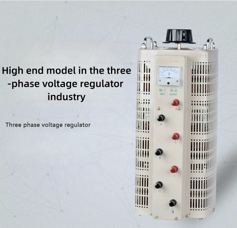 25kva Adjustable Voltage Regulator - 3 Phase Variac Transformer - Oem