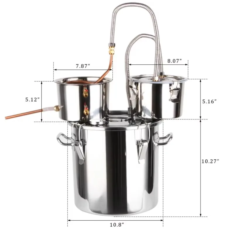Small Home Use Essential Oil Distillation Machine for Brewing and ...