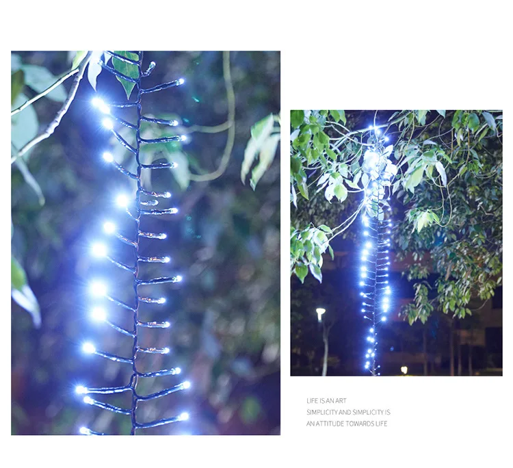 RGB Colorful Outdoor LED Firecrackers - IP66 Decor Lights