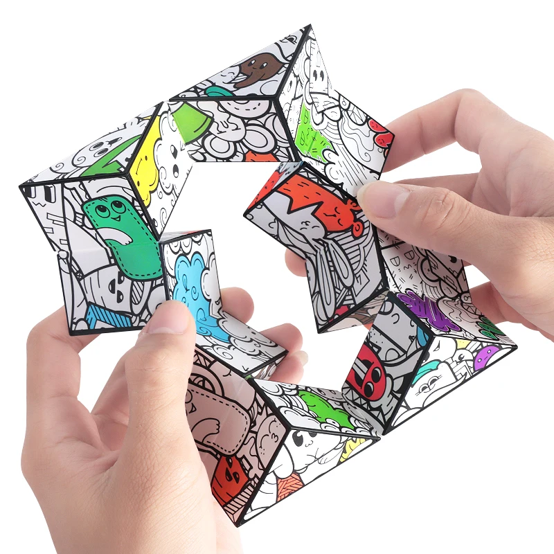 Shape Shifting Cubes - Infinite Creative Fun for All Ages