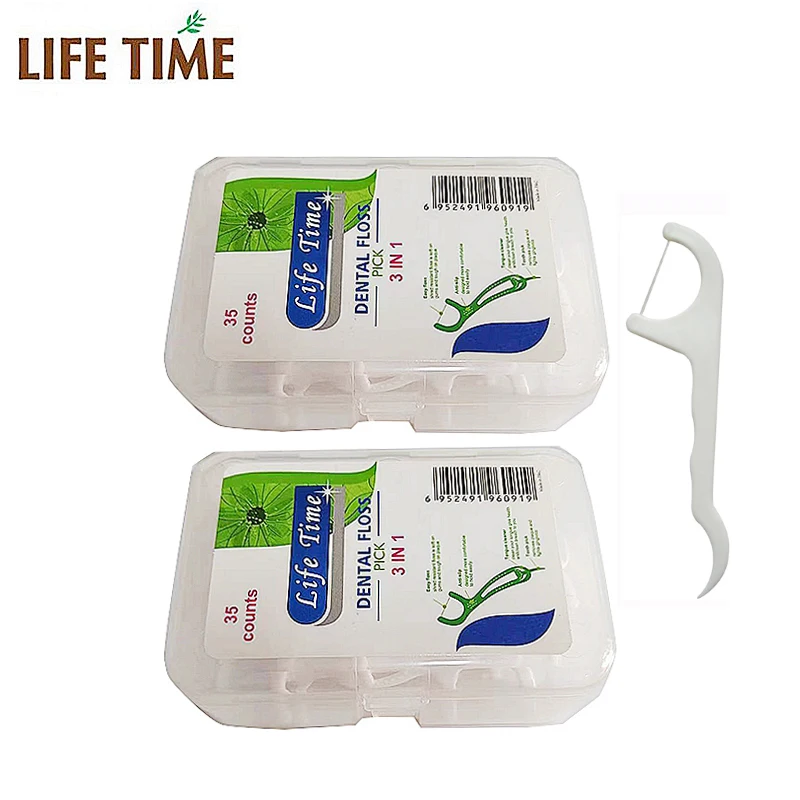 Factory Direct Customization Dental Floss 2 In 1 Function Dental ...