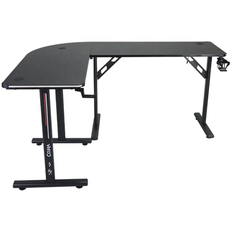 Ws4599 L-shaped Ergonomic Gaming Rgb Table Computer Gaming Desk With ...