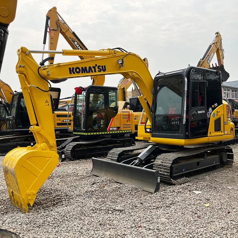 Japan Original Used Komatsu 70 Pc70 Pc70-8 Small Tracked Excavators ...