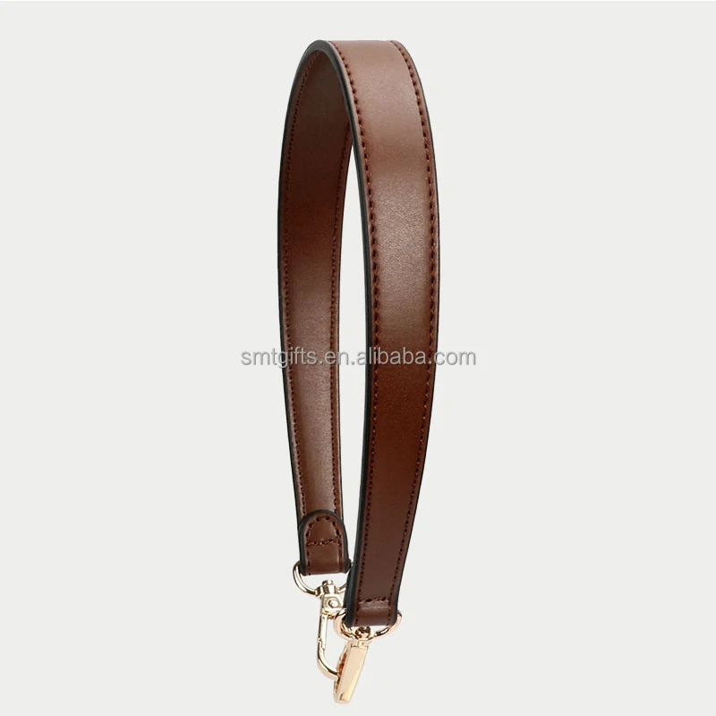 Genuine Leather Solid Color Short Bag Belt Womens Bag Strap Replacement ...