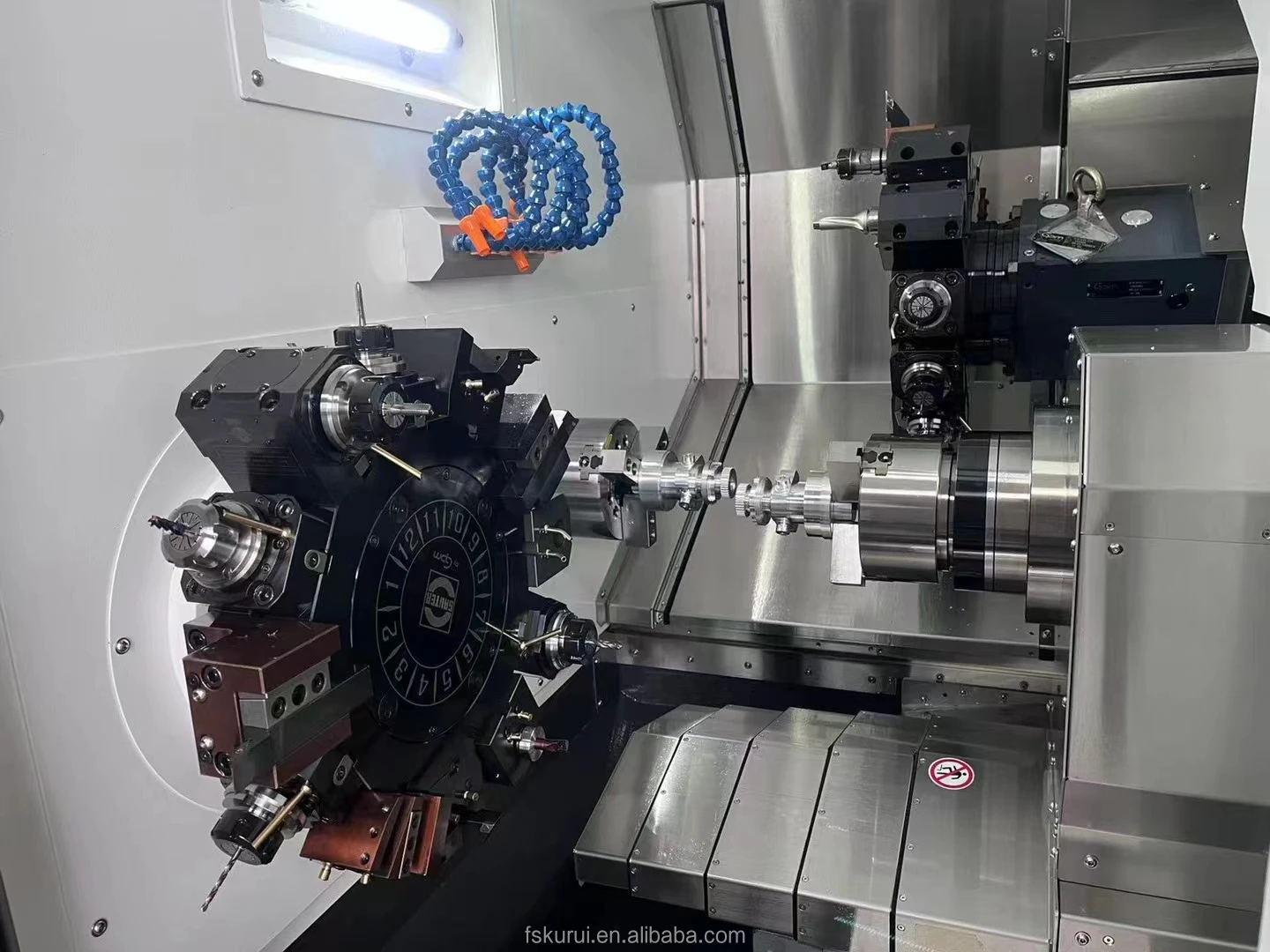 Cooray Low Cost 4 Axis Cnc Used Lathe Machine Milling Machine Gang Type ...