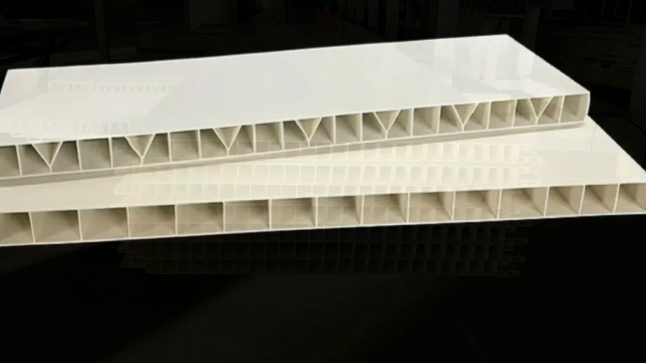 Hollow Plastic Pvc Board 150mm X 25mm - Buy Farm Fence Livestock ...