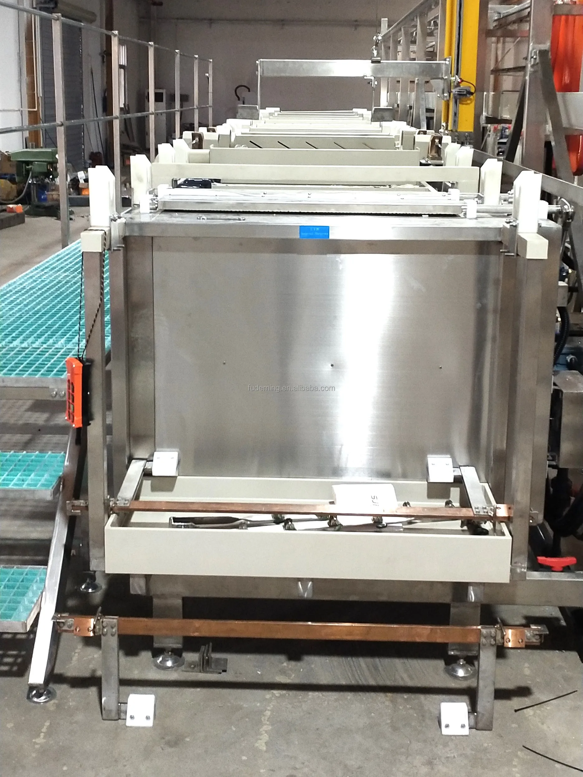 Fully Automatic New Chrome Plating Baking Paint Electroplating Machine ...