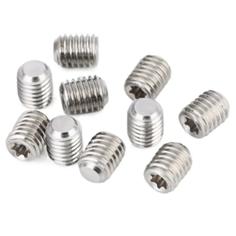 Stainless Steel M3 M4 M5 Set Screw Flat Point Torx Grub Screw Tamper ...