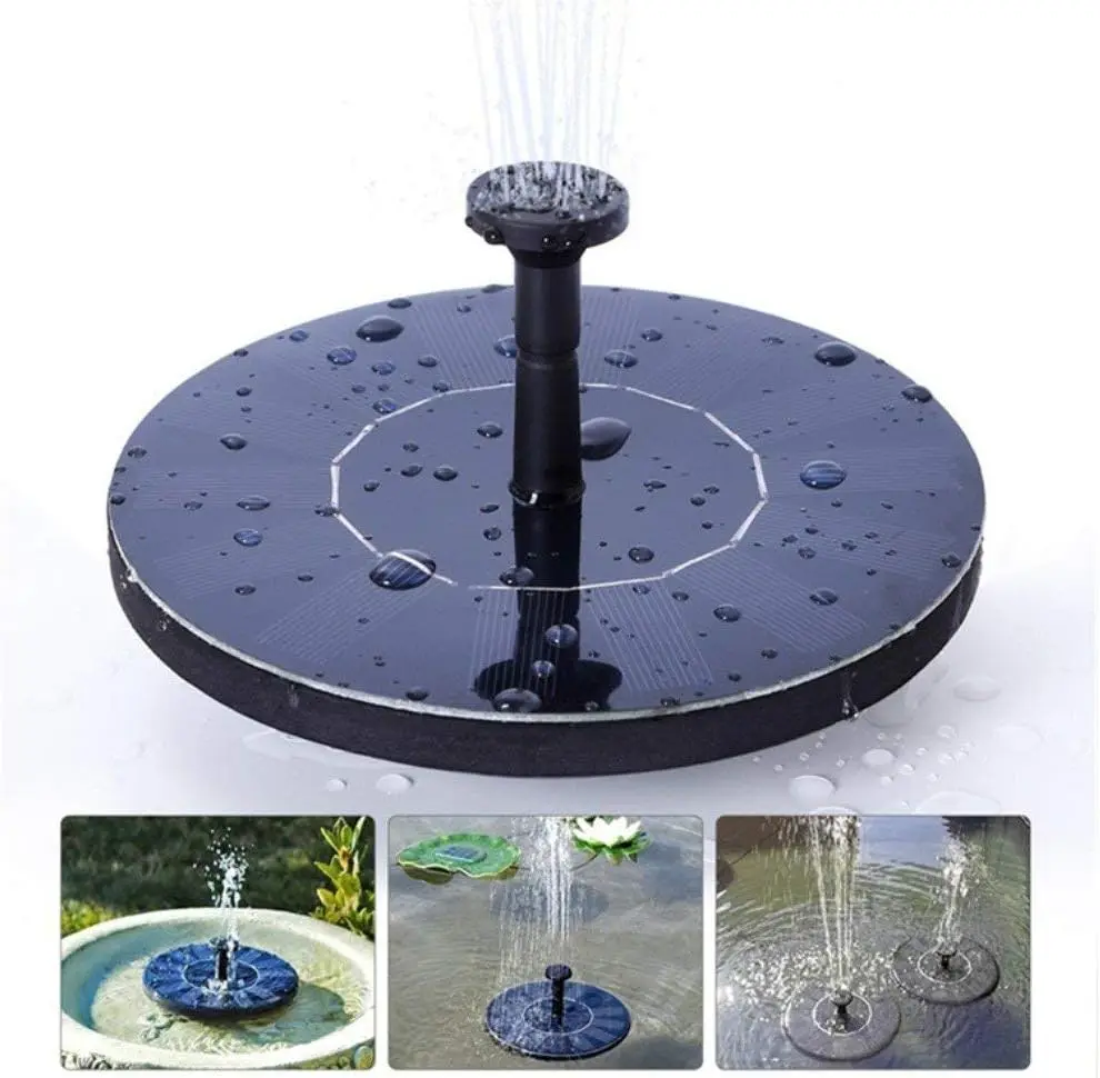 Outdoor Waterproof Solar Powered Floating Fountain Pump