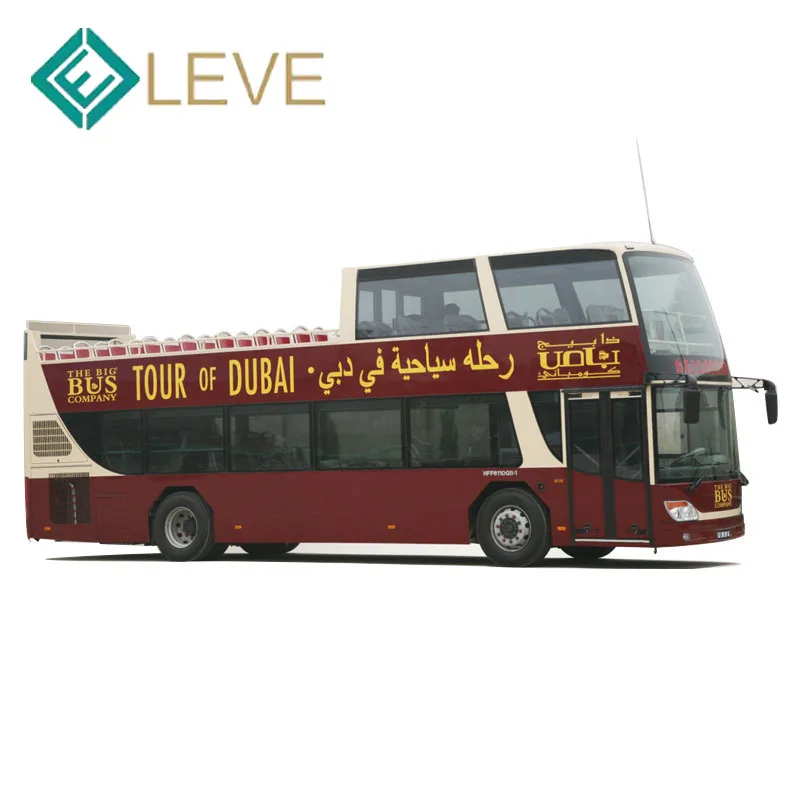 60 Passenger Double Decker Buses for Sale - Euro 3 Emission Standard