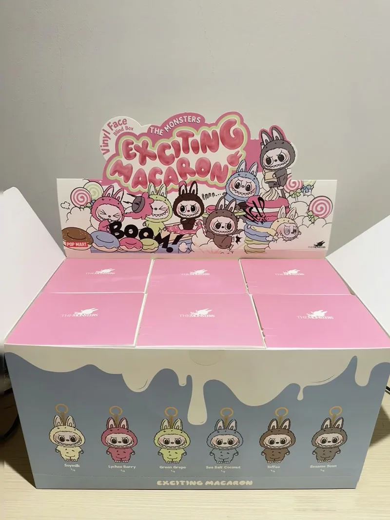 authentic doll first generation labubu mart high quality macaron plush ...