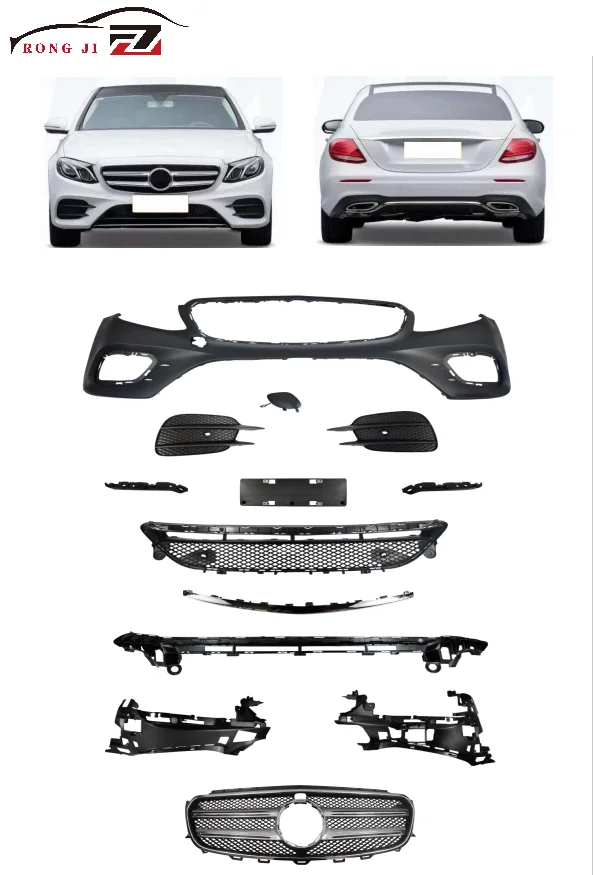 Complete Front & Back Car Bumpers for Mercedes Benz E-class
