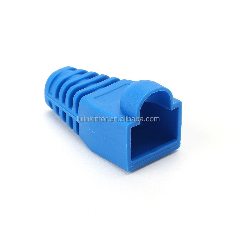 Multicolor RJ45 Boot for Cat5e/Cat6 Ethernet Cables 5.0mm to 6.0mm OD ...