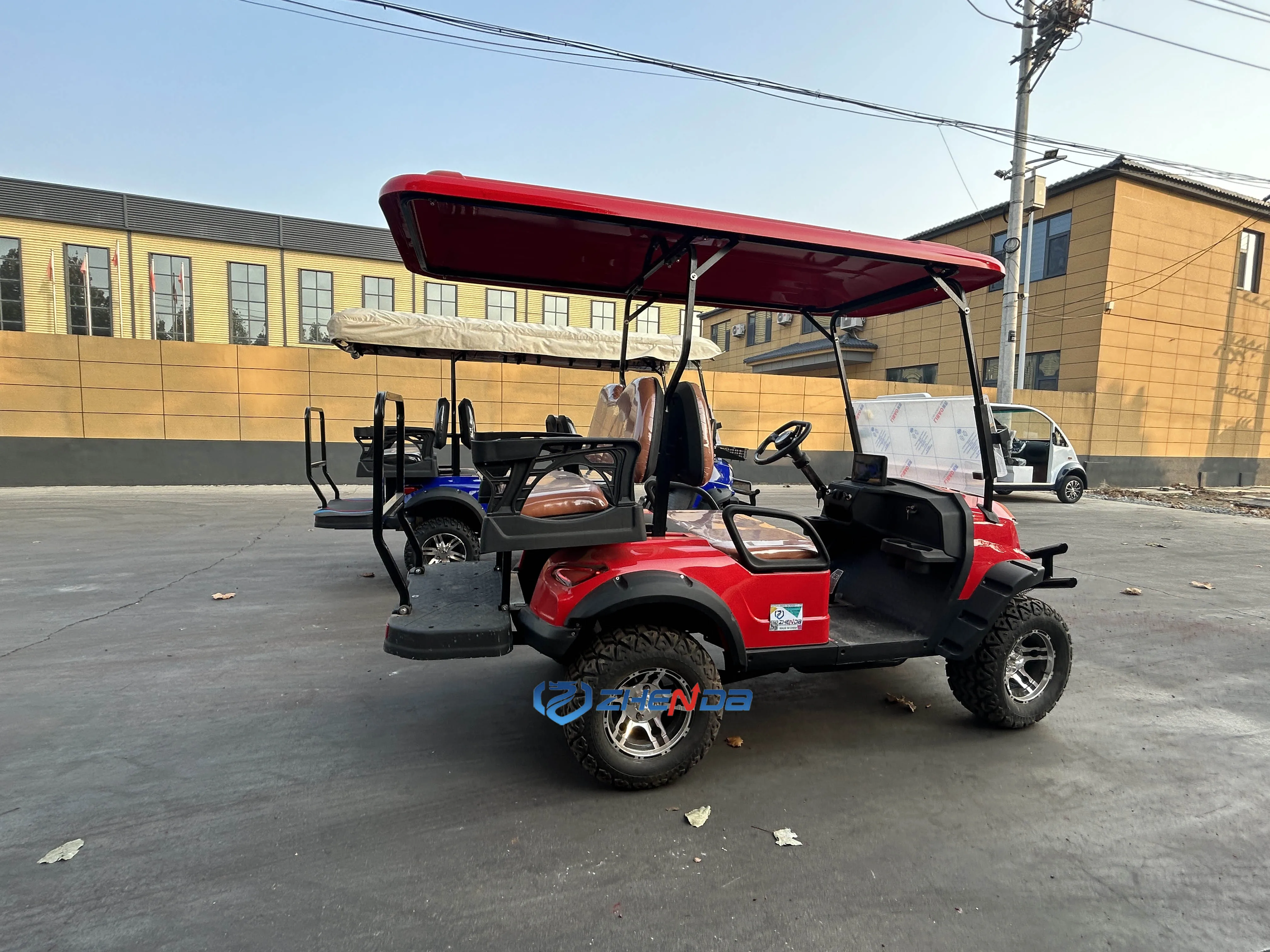 Custom Brand New 4 Passenger Golf Cart/high Quality Street Legal Golf ...