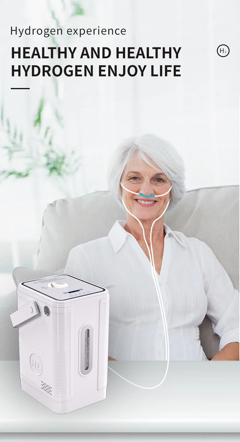 Hydrogen Generator H2 Inhalation Machine With 225ml/min 99.99% High ...