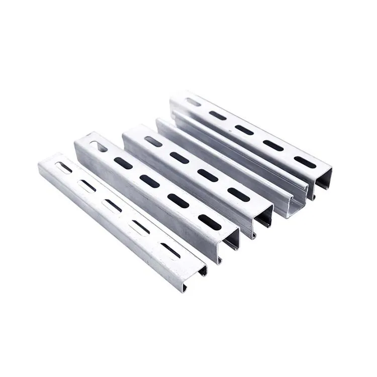 U-Channel C Channel Steel Solar Pv Mounting Bracket System Photovoltaic ...