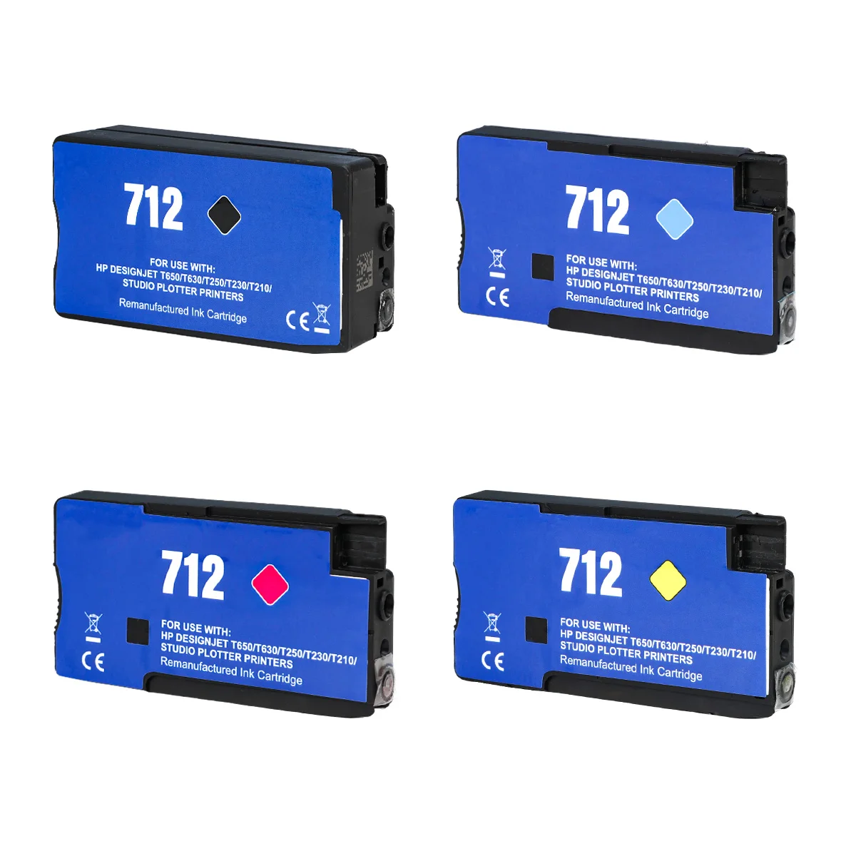 Stable 712 712xl Compatible Ink Cartridge With Disposable Chip For Hp ...