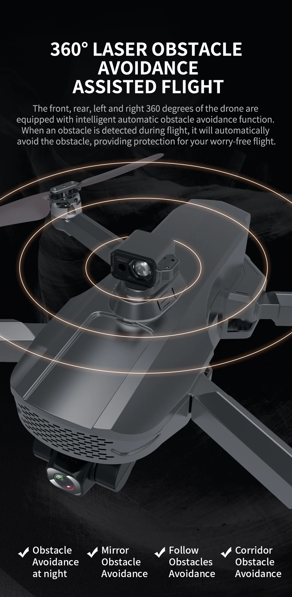 Digital Image Transmission Uav Mapping Drone with Obstacle Avoidance ...