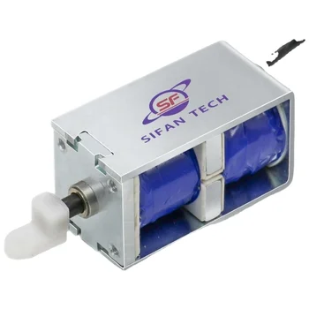 Frame Dc24v Push Pull Long Stroke Electronic Double Holding Latching ...