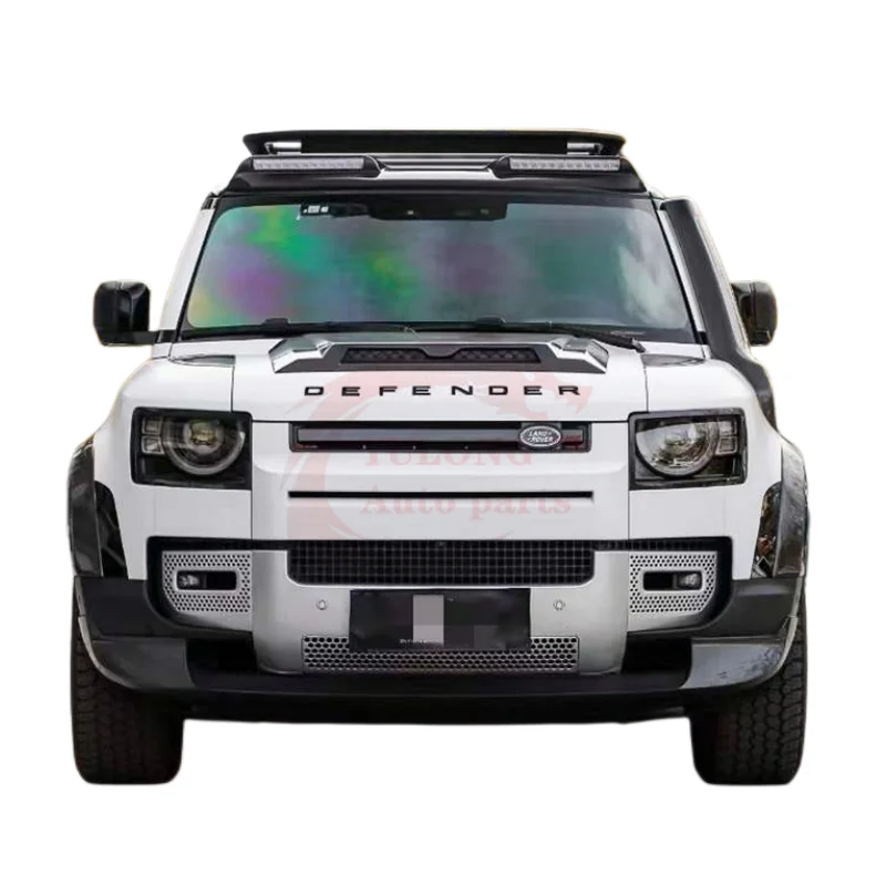 Yl Style Carbon Fiber Body Kit Front Lip Side Skirt Rear Spoiler Hood ...