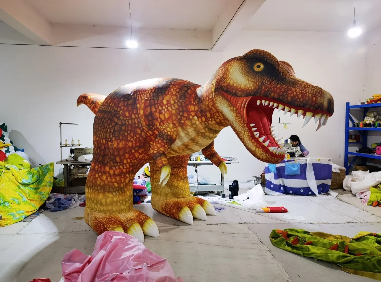 Customized Inflatable Tyrannosaurus Rex Inflatable Cartoon Dinosaur ...