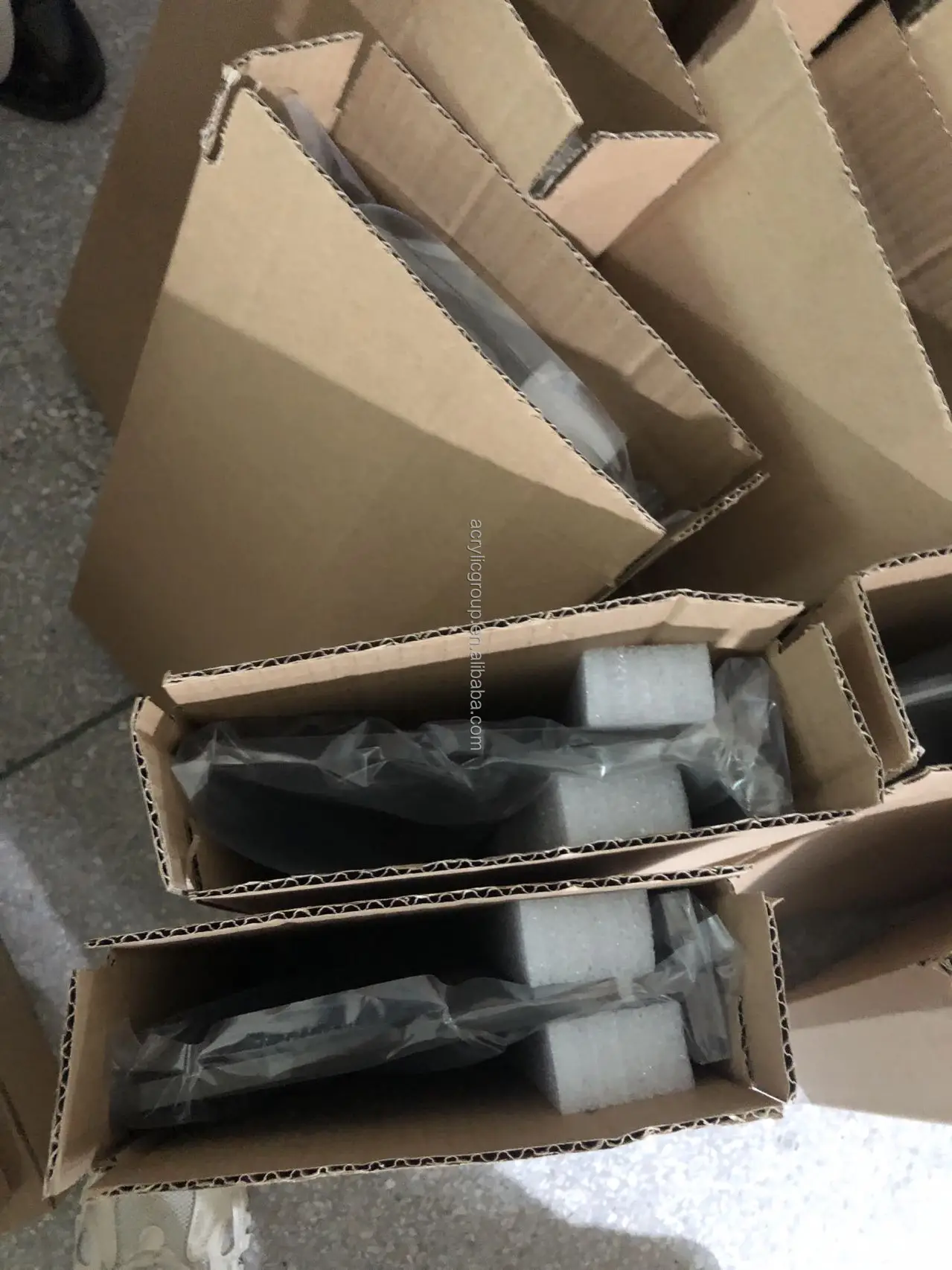 Clear Acrylic Gun Scope Display Stand Desktop Mall Store Shoe Model ...