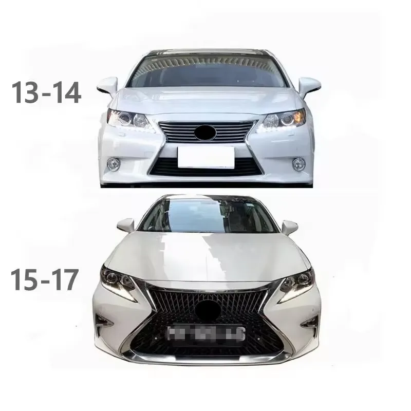 Car Body Kit Full Grill Kit Head Lamp For Lexus Es 2013 2014 Upgrade ...