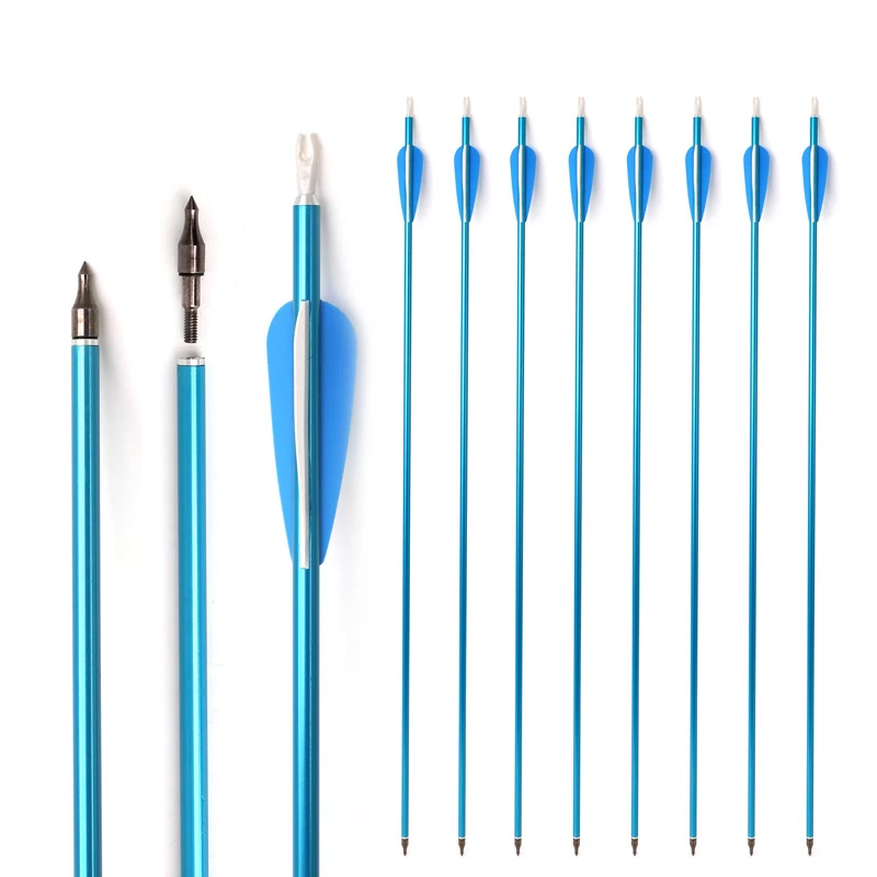 New Arrows Id7.6mm Aluminium Arrow Shaft For Bow Shooting Hunting ...