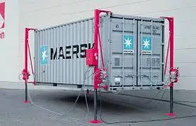 Hcic Container Lifting System Loading Unloading Self Lifting Four Legs ...
