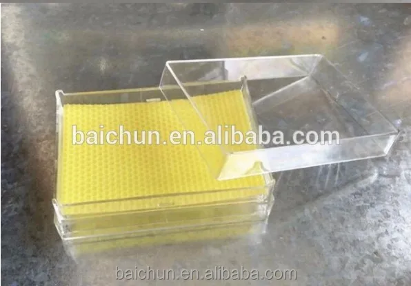 250g Bee Honey Cassette - Food Grade Plastic Comb Honey Box
