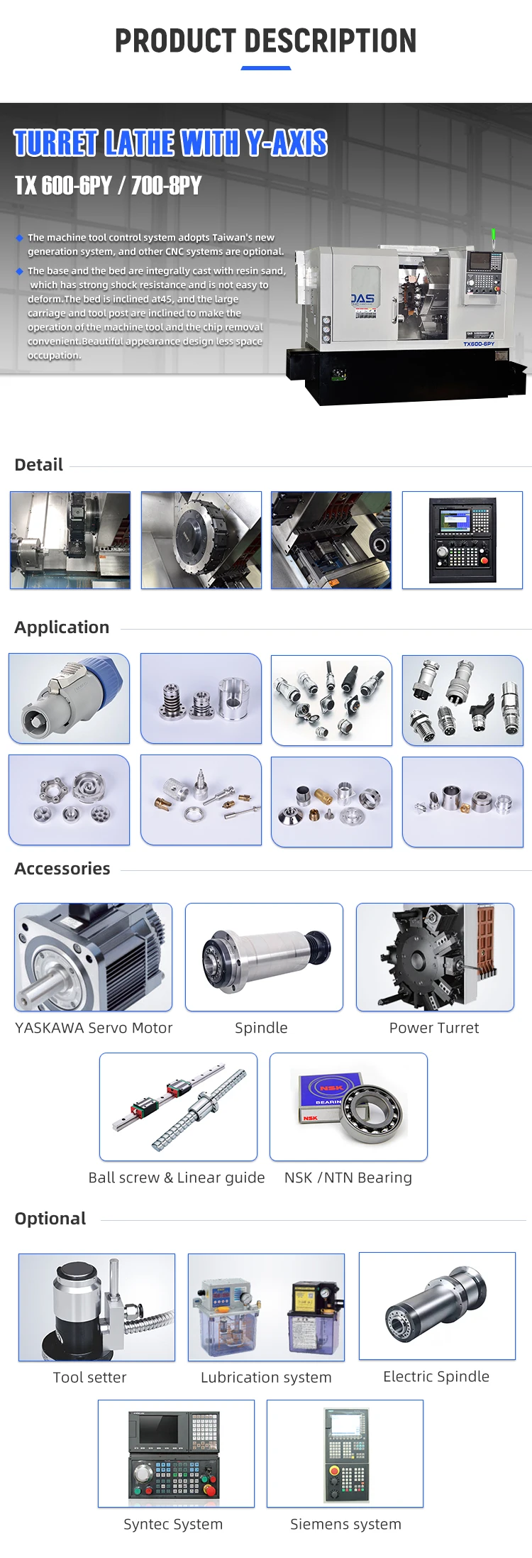 5 Axis Slant Bed Turret Cnc Lathe Machine Hydraulic Hose Crimping Cnc ...