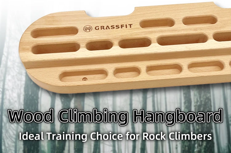 Custom Wooden Climbing Hangboard Rock Climbing Training Board ...