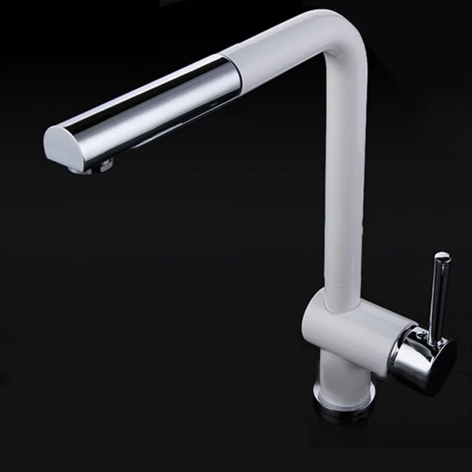 Traditional Contemporary Classic Brass Kitchen Faucet Single Handle ...