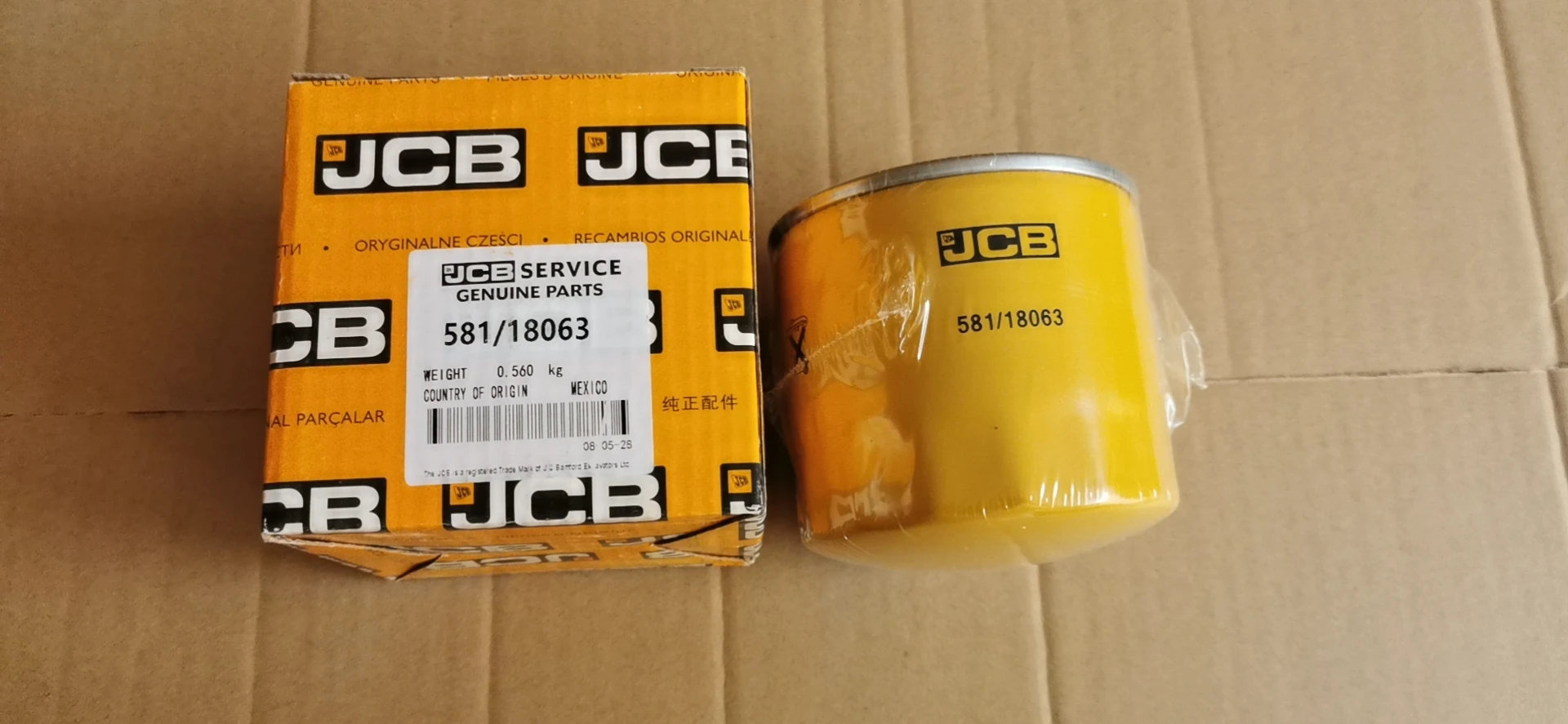 Fuel Filter For Excavators And Loaders 581-18063 581 M8563 - Buy Oil ...