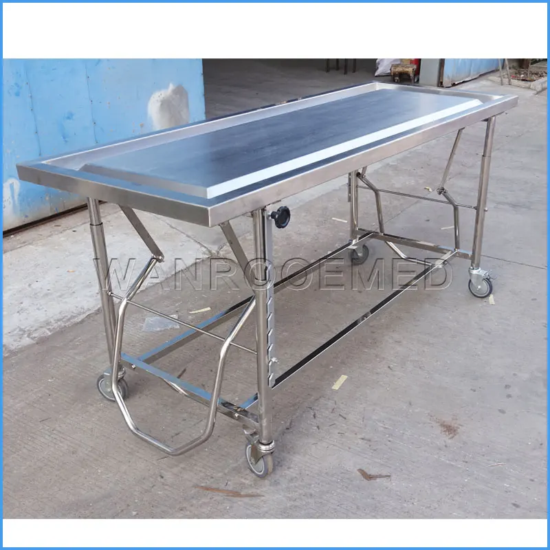 Funeral Corpse Dissecting Trolley Cadaver Transfer Embalming Dissection ...