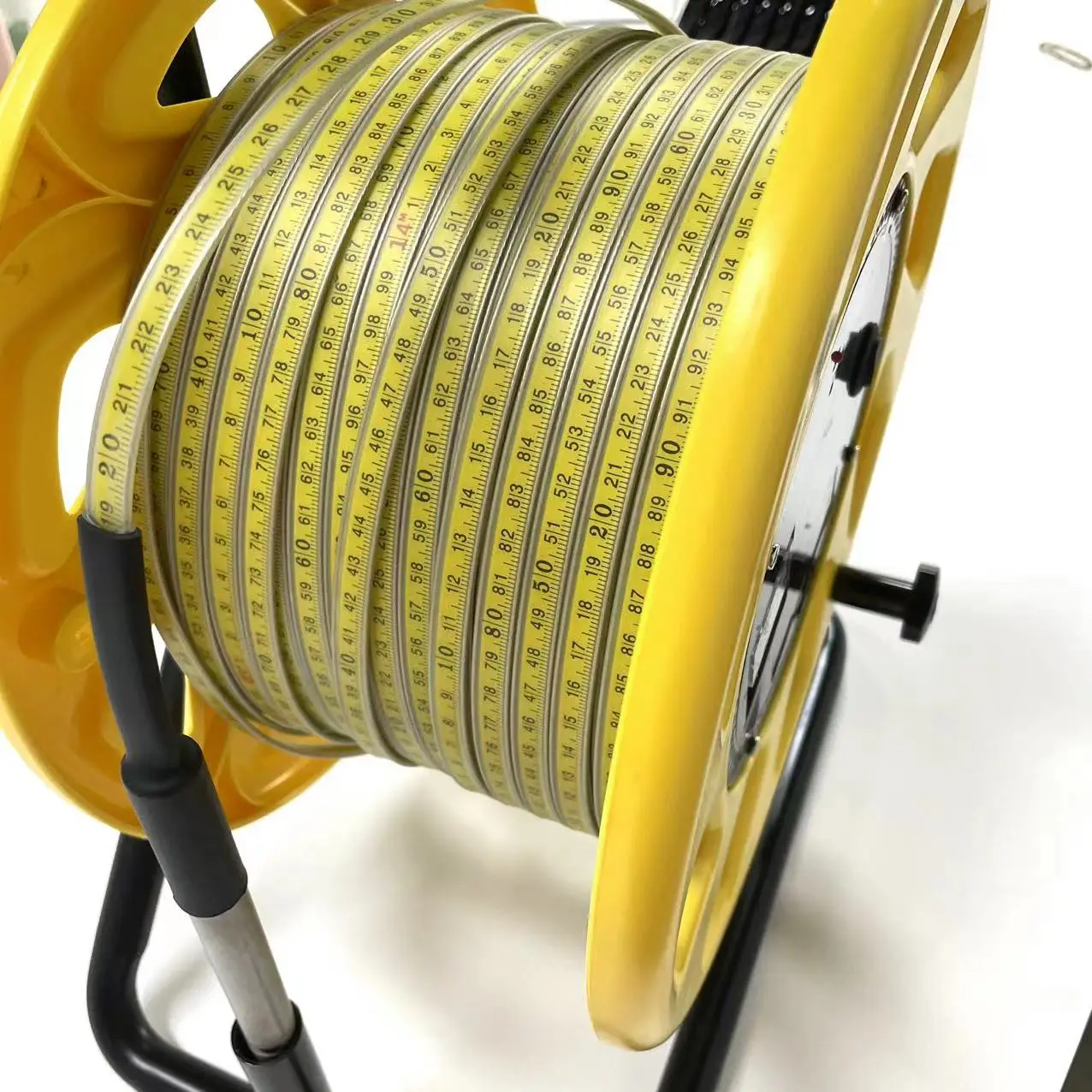 100m Steel Water Level Meter with Alarm Probe Depth Meter Deep Well ...