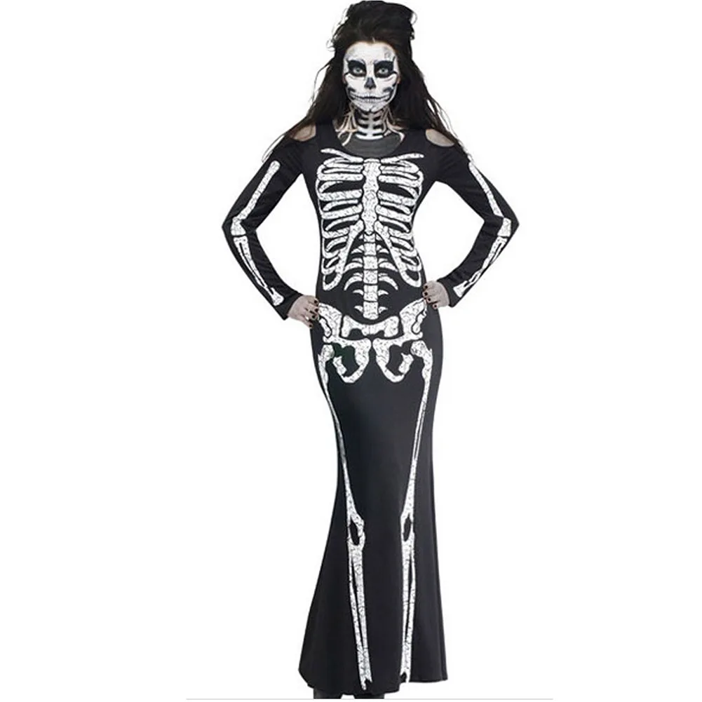 Skeleton Costume Women Dress