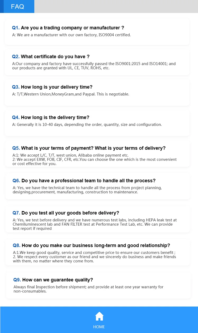 ISO 8 Cleanroom with Easy Installation & Custom Size Modular Cleanroom ODM