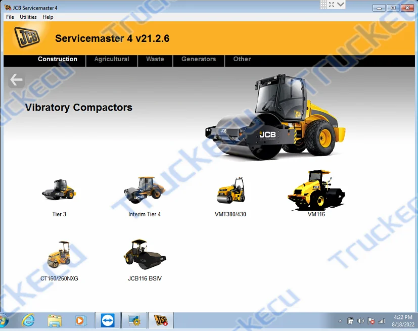 For Jcb Diagnostic Kit - Dla - Data Link Adapter - Servicemaster 4 ...