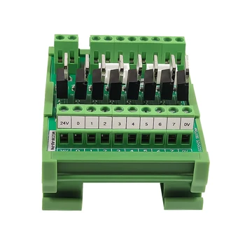 8 Channel 24vdc Relay Module With Transistor Amplifcation Module. - Buy ...