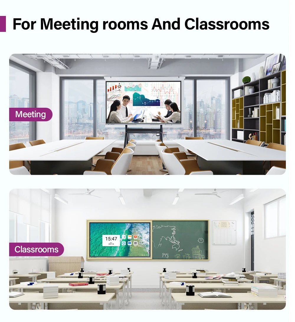 China 55 Inch Smart Class Interactive Board School Interactive Panel ...