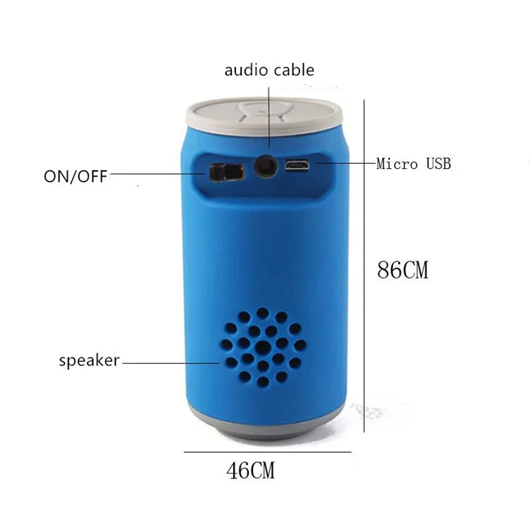 Custom Shape Design Speaker - Portable Bluetooth Gift