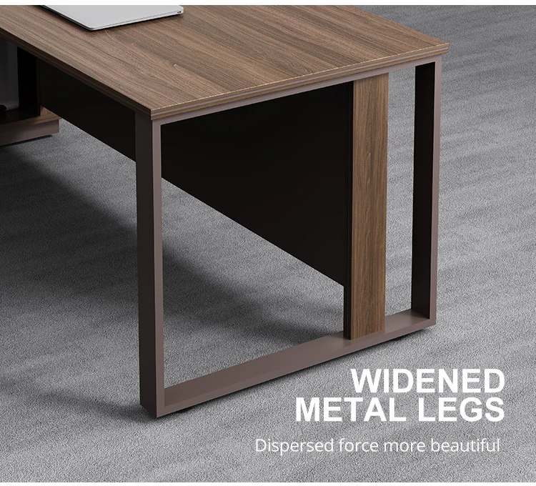 Wholesale Modern Executive Desk Office Furniture Table Anti-scratch L ...